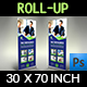 Accounting Firm Signage Banner Roll Up Template, Print Templates ...