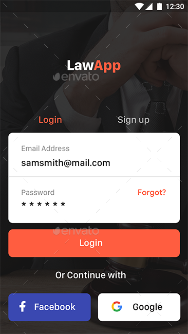 Consulting Firms UI| Financial Advisor UI | Lawyer App UI kit ...