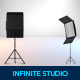 Infinite Studio with Light Set up, Graphics | GraphicRiver