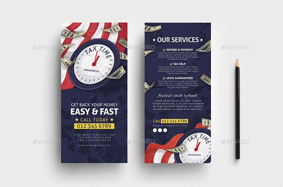 Tax Time Flyer, Print Templates | GraphicRiver