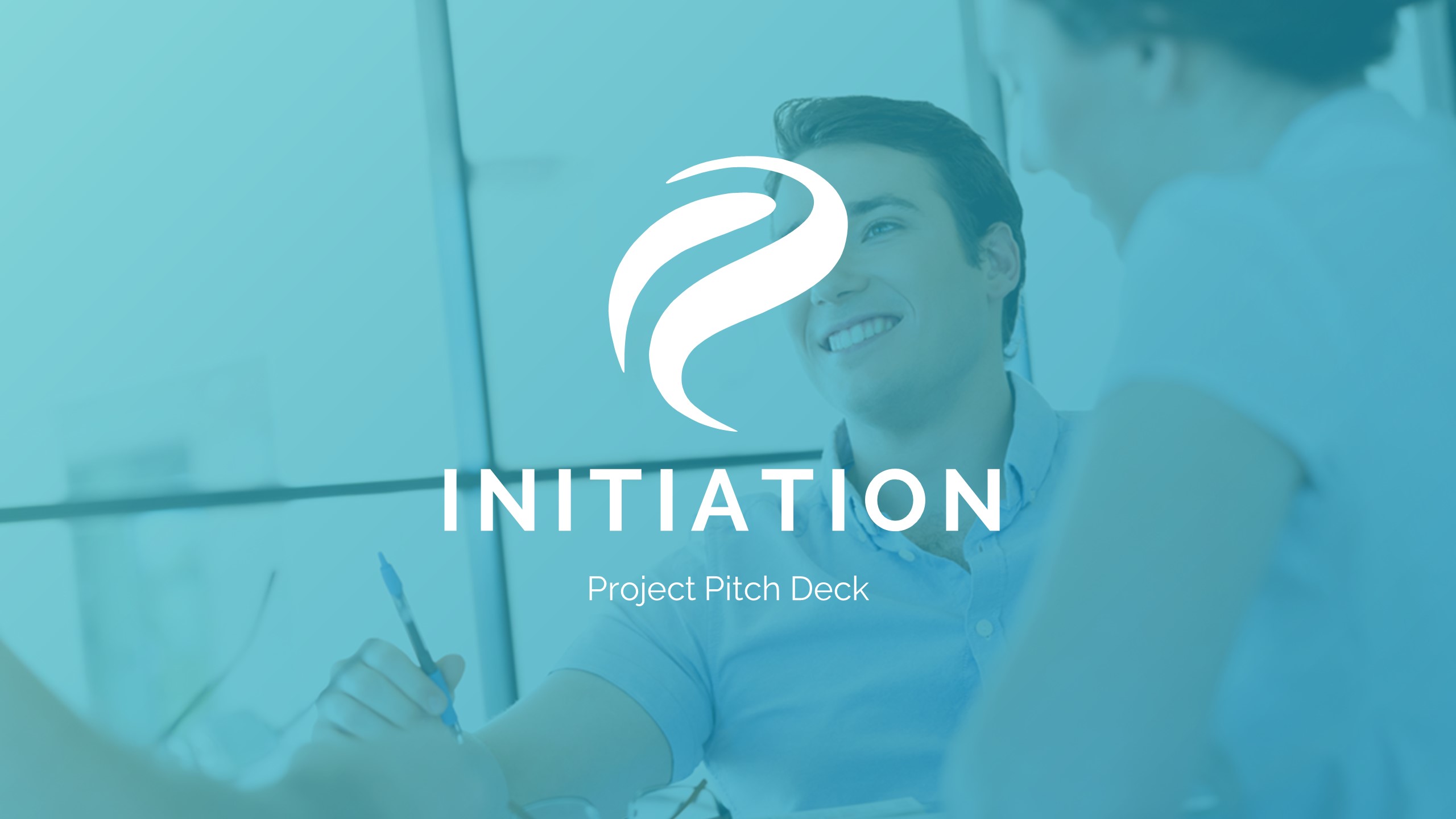 Project Initiation Pitch Deck Powerpoint Template, Presentation Templates