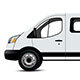 White Van Mockup, Vectors | GraphicRiver