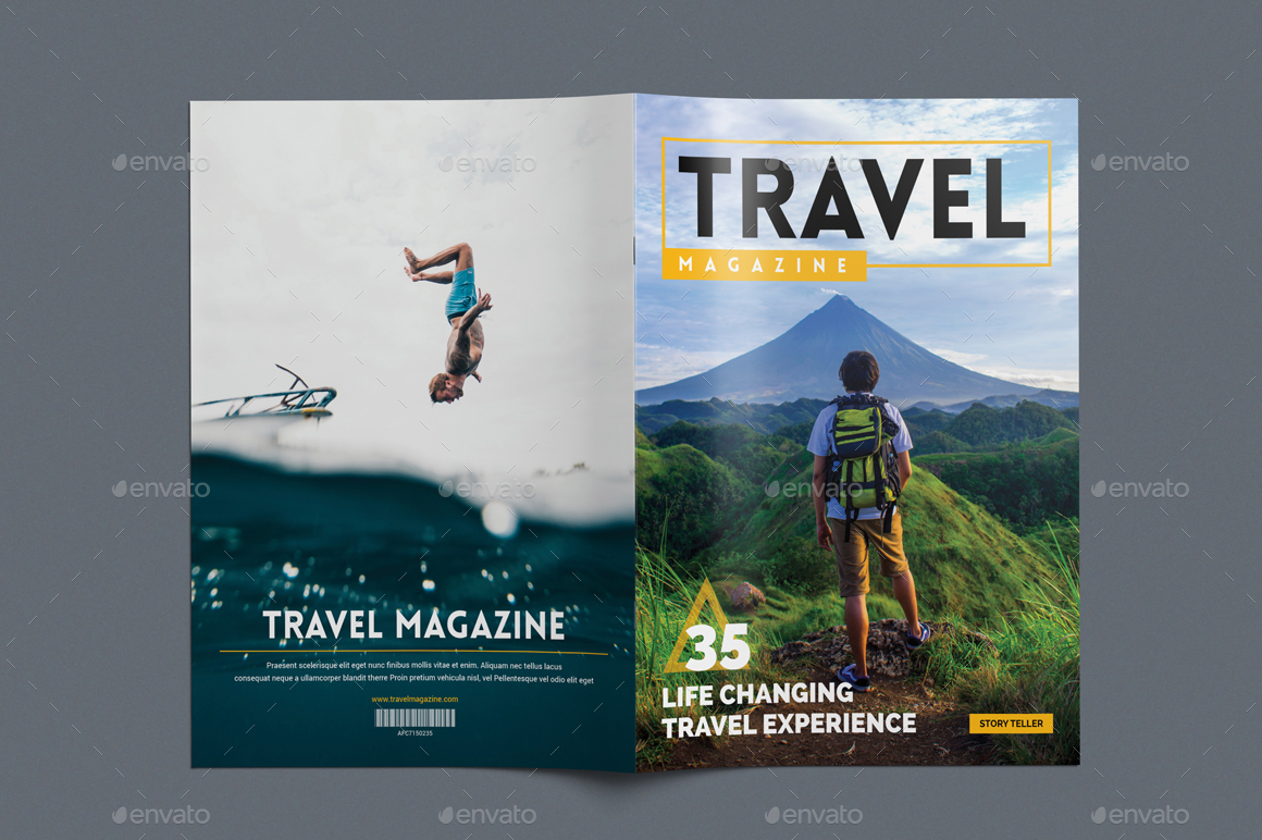 Travel Magazine, Print Templates | GraphicRiver