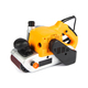 yellow electric sander isolated on a white background Stock Photo by ...