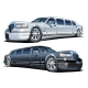 Vector Cartoon Limousines Set Isolated on White, Vectors | GraphicRiver