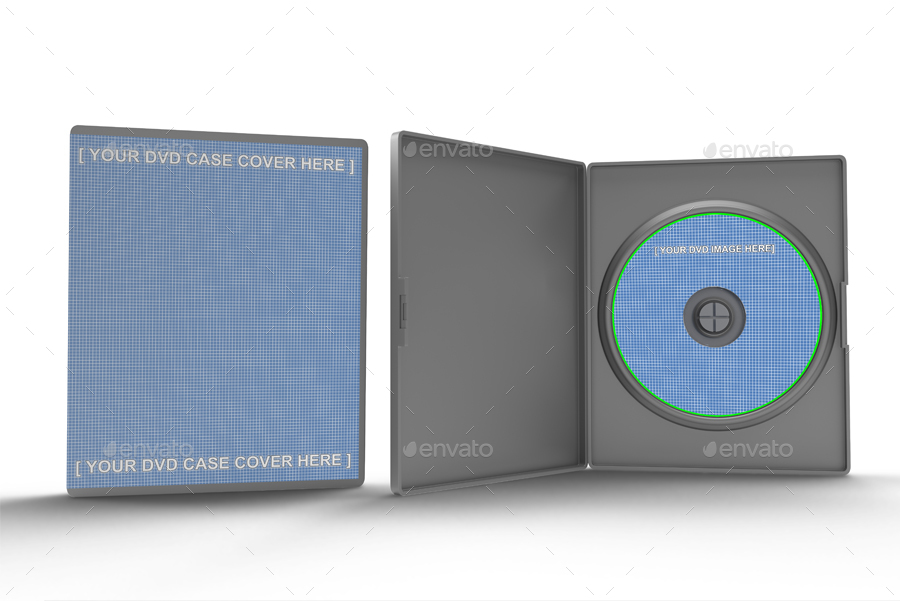 Custom Size DVD Case Mock-Up, Graphics | GraphicRiver
