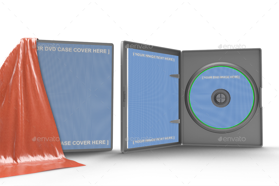 Custom Size DVD Case Mock-Up, Graphics | GraphicRiver