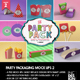 The Party Pack Packaging Mock Ups 2, Graphics | GraphicRiver