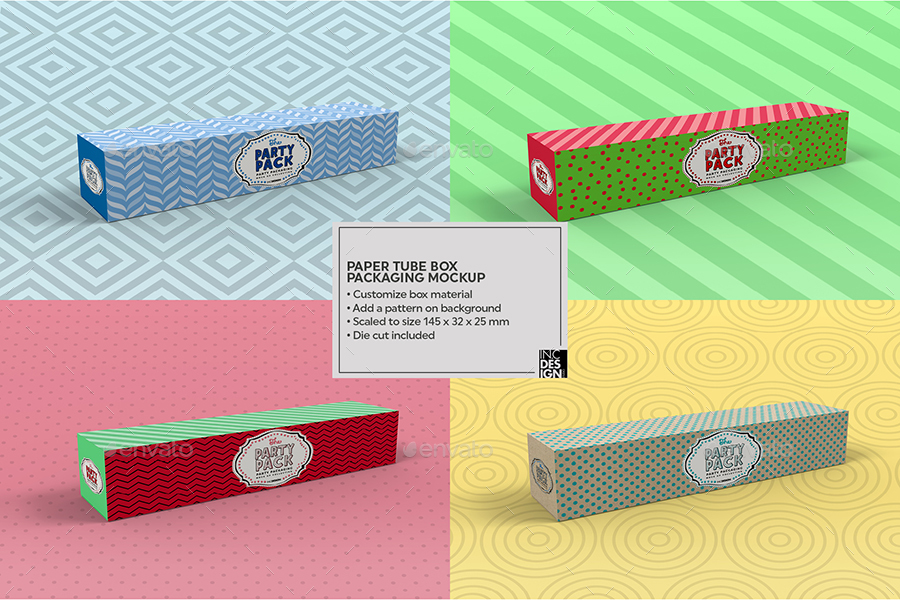 The Party Pack Packaging Mock Ups 2, Graphics | GraphicRiver