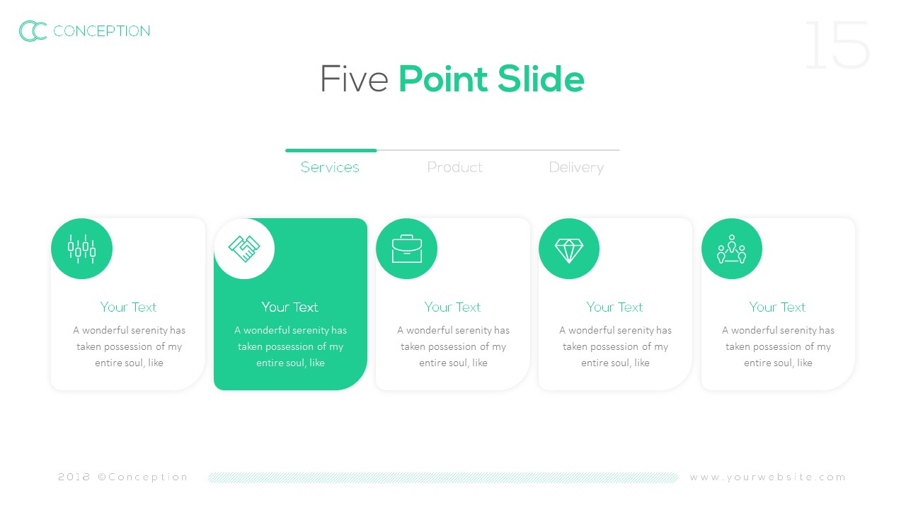 Conception - Business PowerPoint Template, Presentation Templates