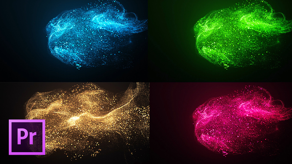 Elegant Particle Logo, Premiere Pro Templates | VideoHive