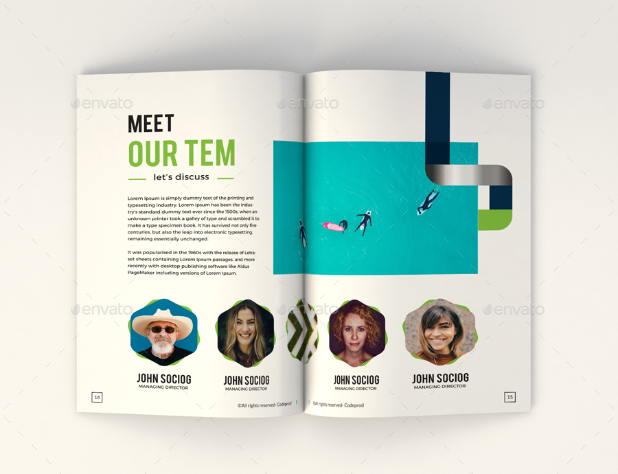 Travel Profile, Print Templates | GraphicRiver