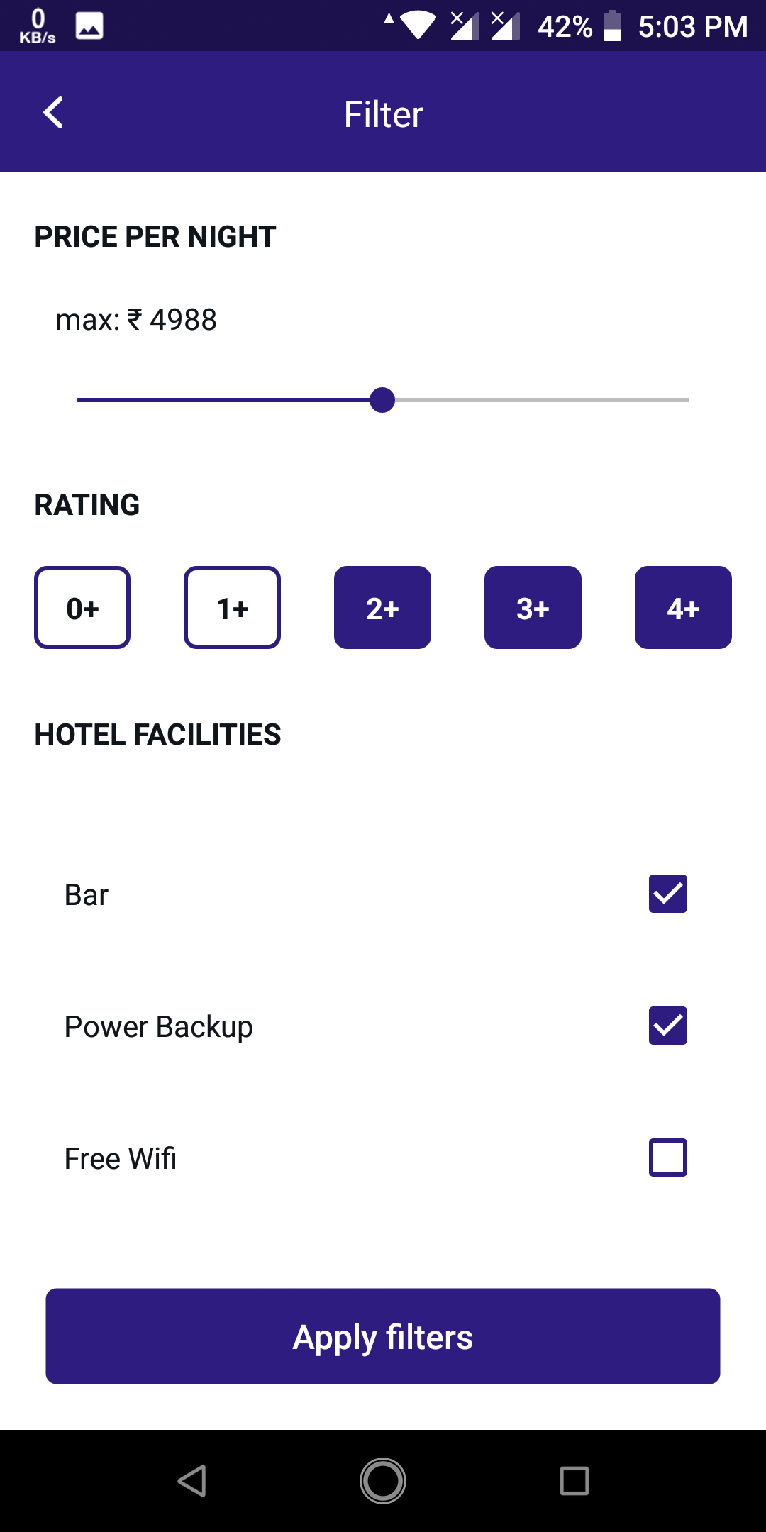 Stays | Room Booking App | Android Template by webandcrafts | CodeCanyon