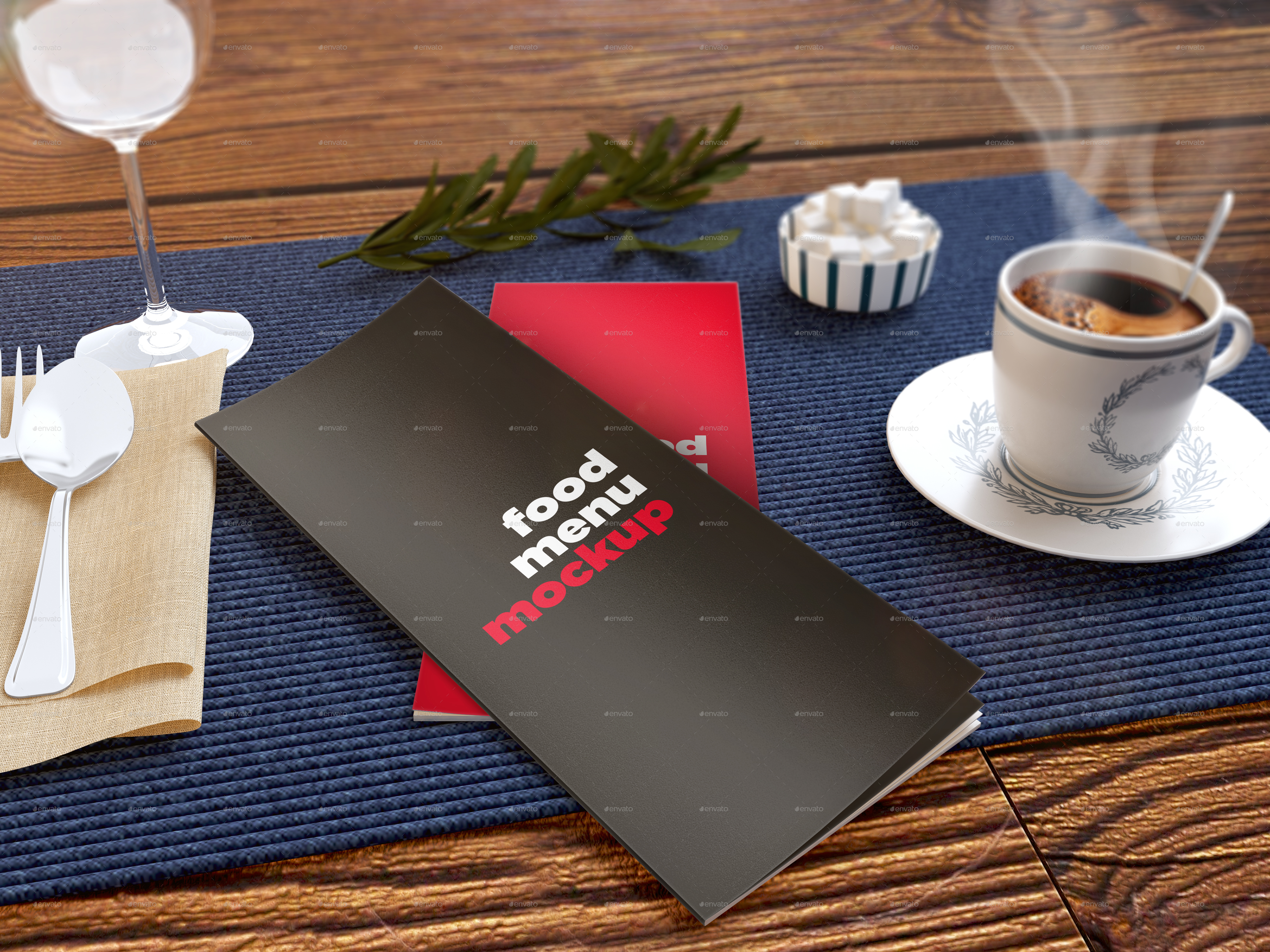 Photorealistic Food Menu Mockup, Graphics | GraphicRiver