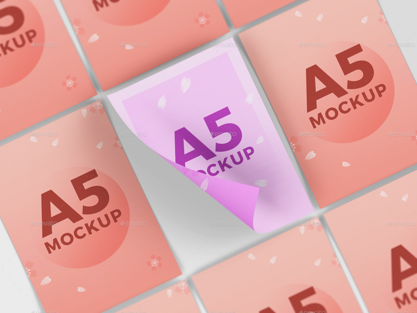 54+ A4 - A5 Paper / Flyer / Poster Mockup Bundle, Graphics | GraphicRiver