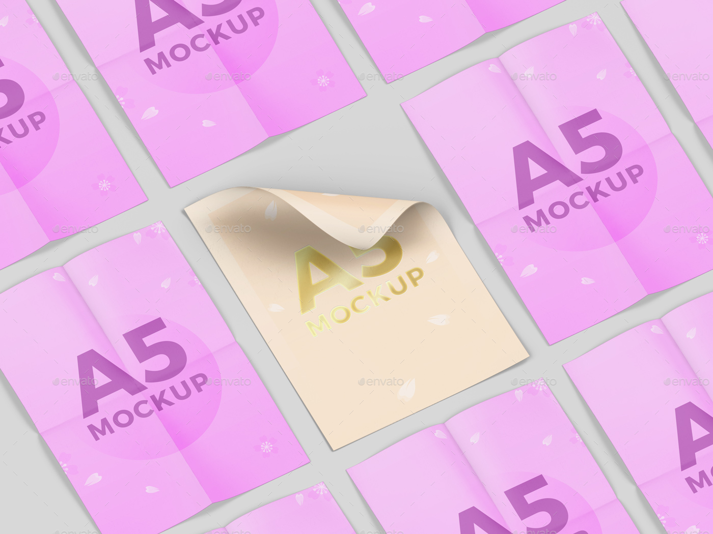 54+ A4 - A5 Paper / Flyer / Poster Mockup Bundle, Graphics | GraphicRiver