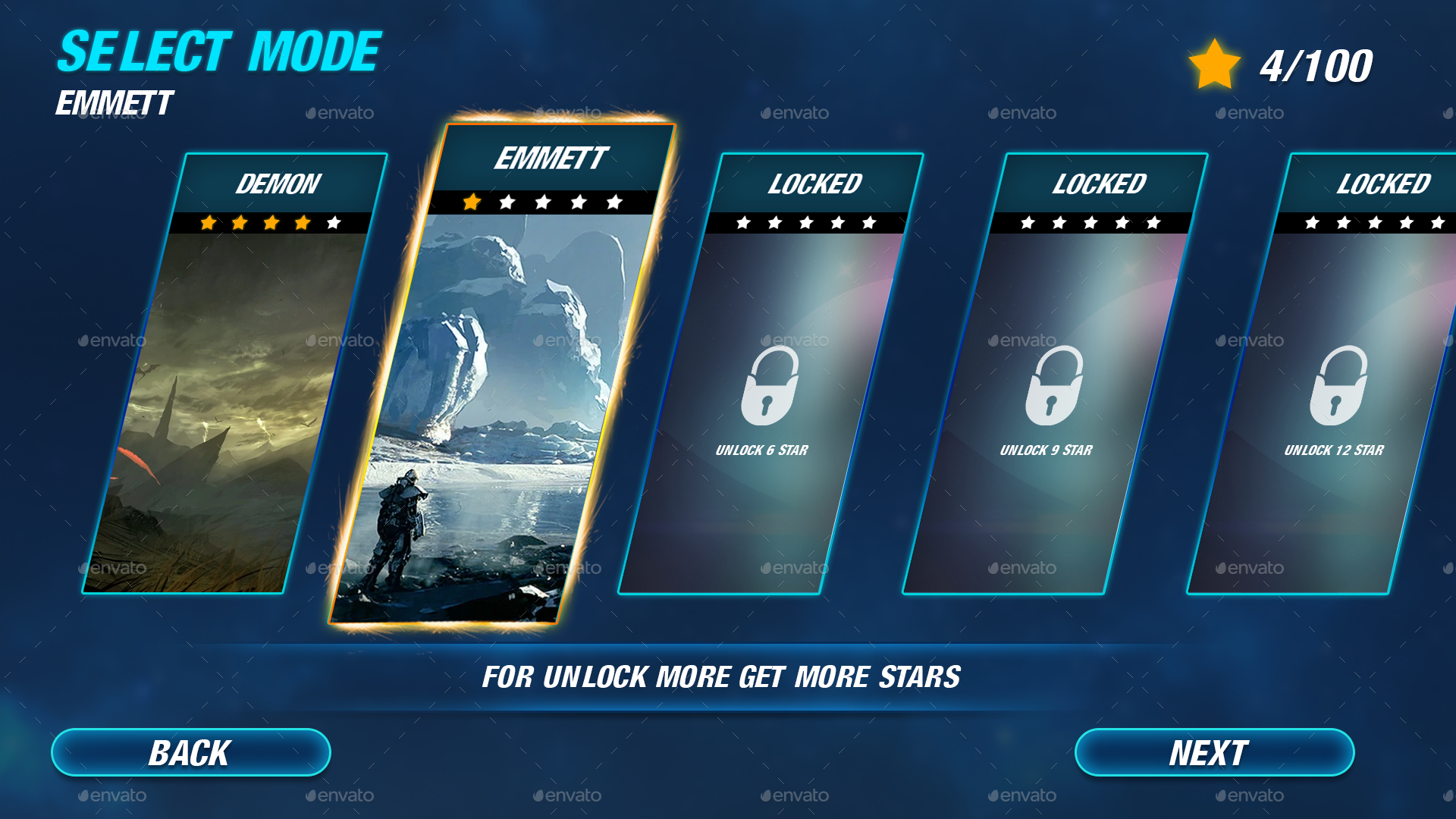 Sci-Fi Game UI, Game Assets | GraphicRiver