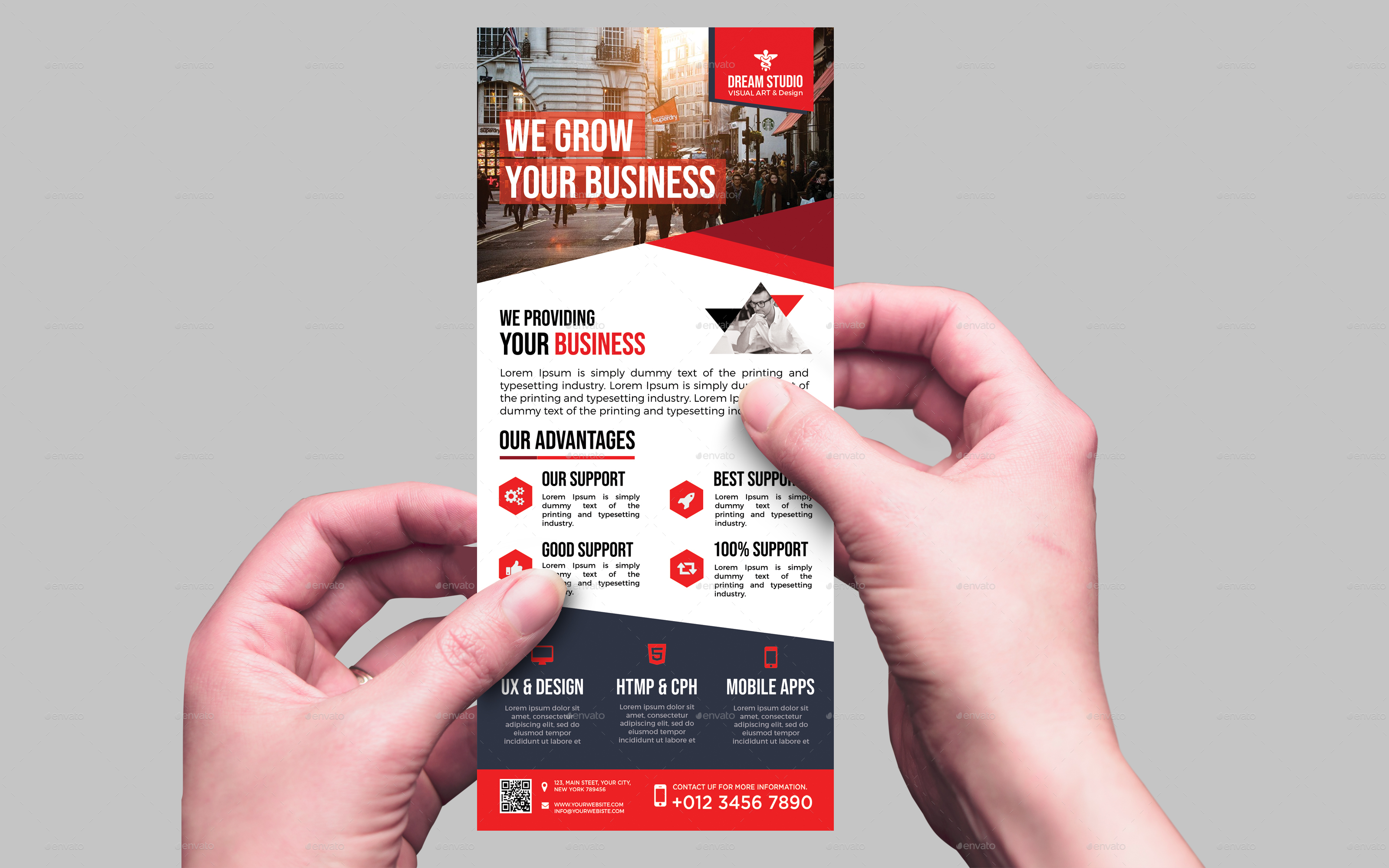 Corporate Dl Flyer, Print Templates | GraphicRiver