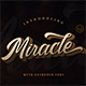 Miracle Script, Fonts | GraphicRiver