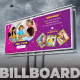 Kids Care Billboard, Print Templates | GraphicRiver