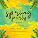 Spring Night Party Flyer, Print Templates | GraphicRiver