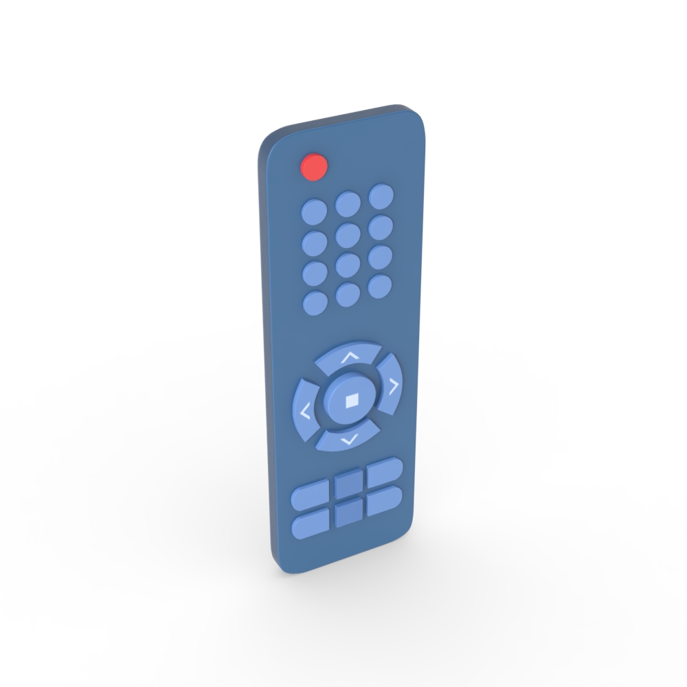 Remote control simple cartoon, two color versions by GeoGo | 3DOcean