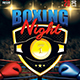Boxing Night Flyer Template, Print Templates | GraphicRiver