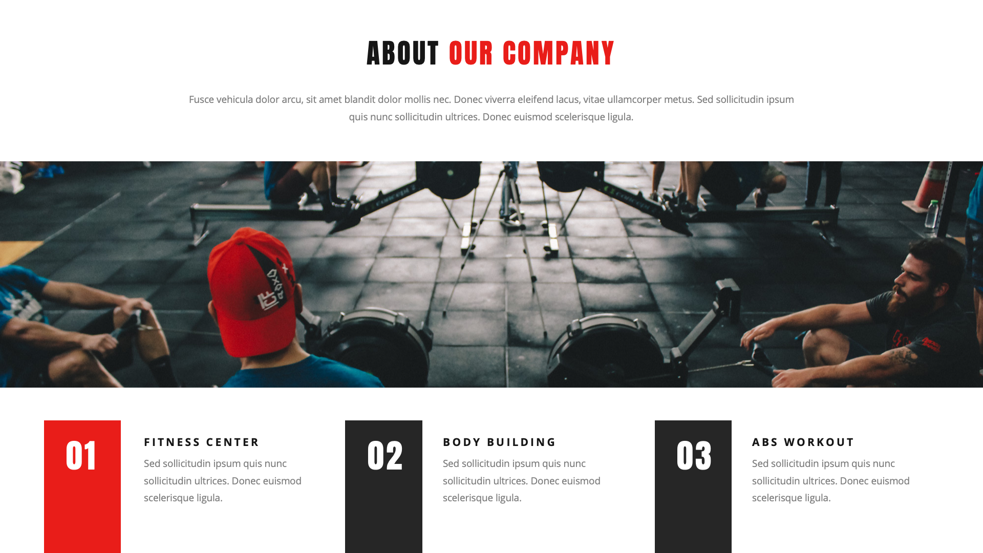 Shapes - Gym & Bodybuilding Powerpoint Template, Presentation Templates