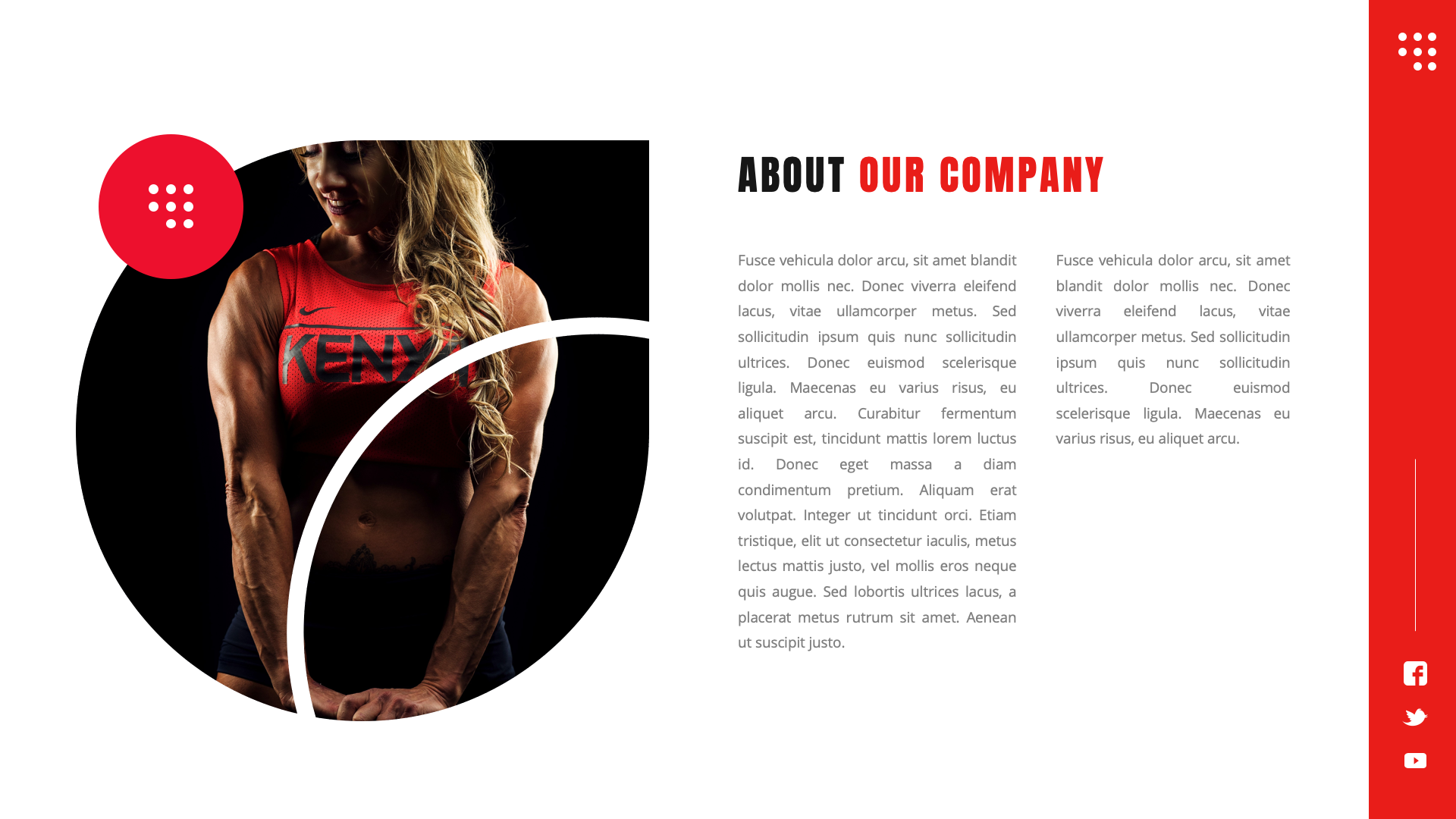 Shapes - Gym & Bodybuilding Powerpoint Template, Presentation Templates