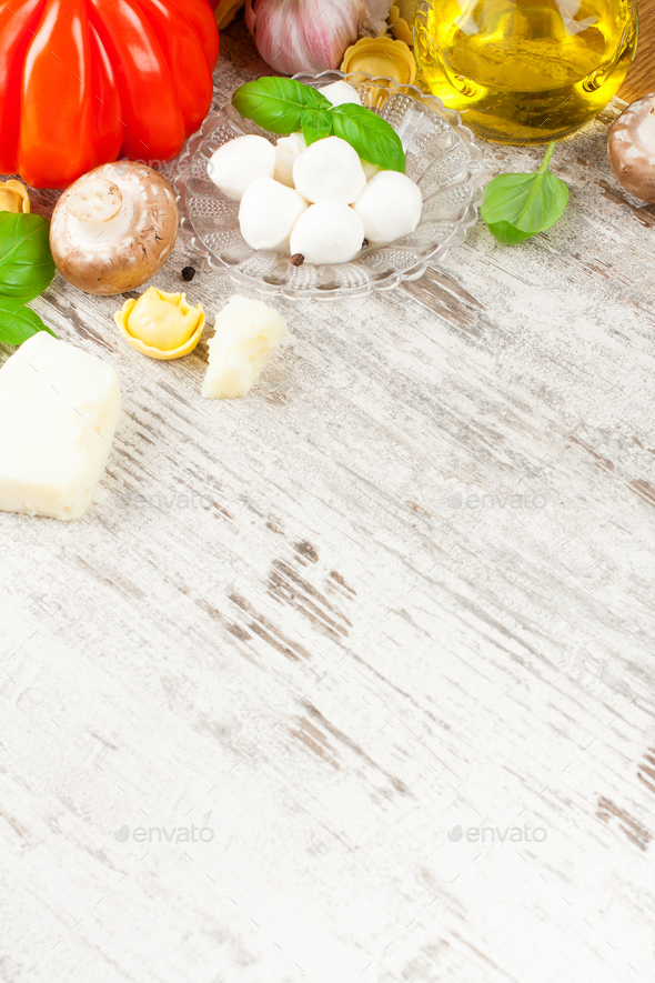 Italian food background Stock Photo by Merinka | PhotoDune