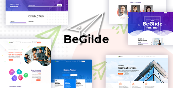 BeGlide: Corporate Business Consultant Agency WordPress Theme by DexignZone