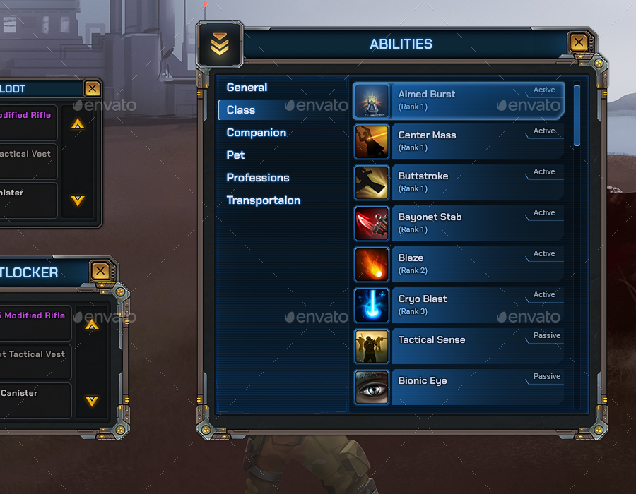 Starfall - RPG User Interface, Game Assets | GraphicRiver