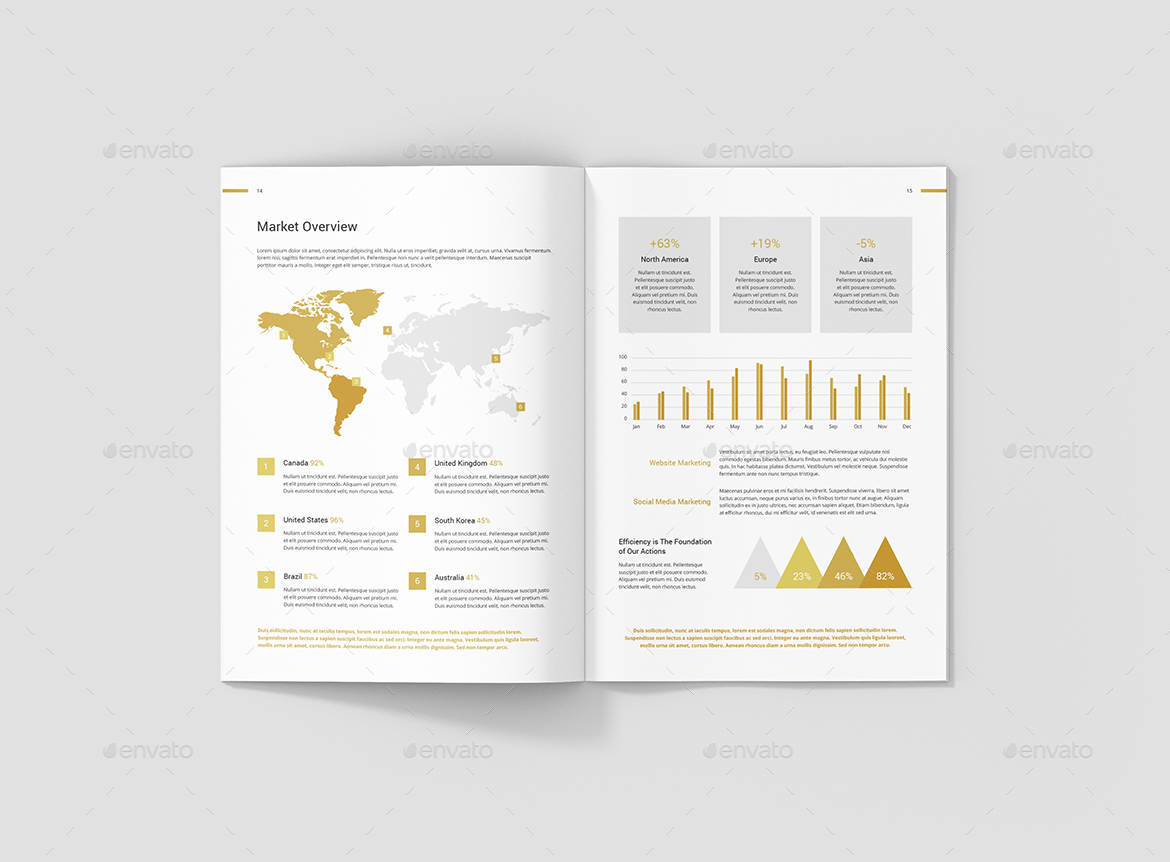 Creative Marketing – Company Profile, Print Templates | GraphicRiver