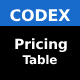 Codex Pricing Tables Pack by RobustTheme | CodeCanyon