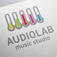 Audio Lab Music Equalizer Logo, Logo Templates | GraphicRiver