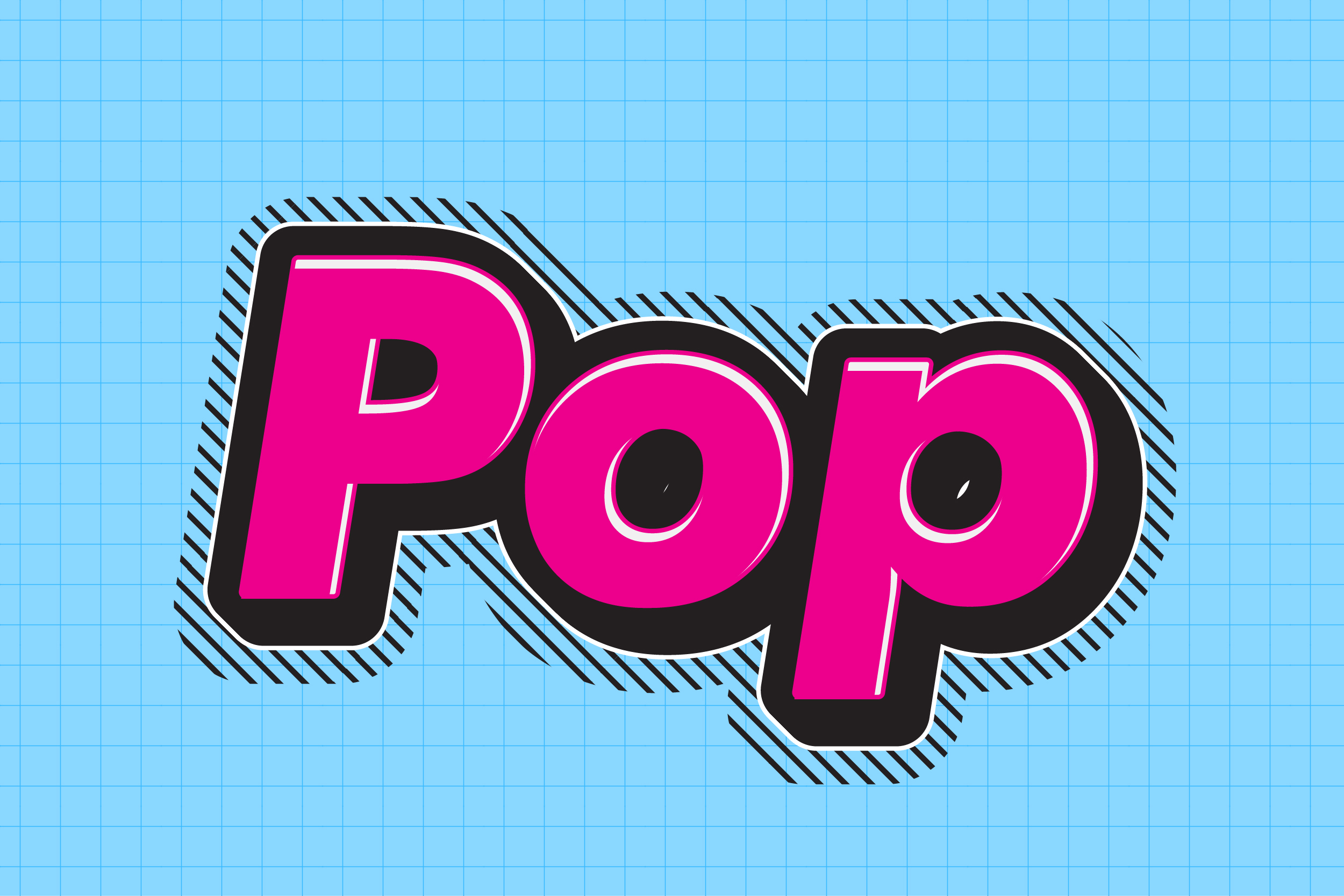 Pop Art Text Effect for Illustrator, Add-ons | GraphicRiver
