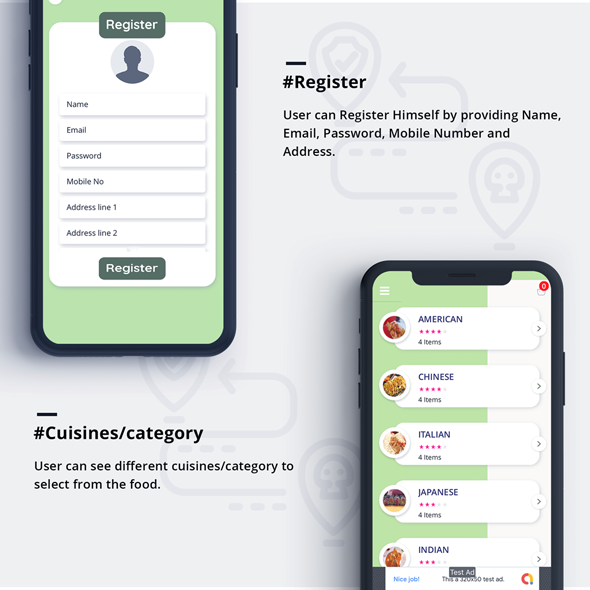 Track order ,Restaurant and Food delivery iPhone Native Application ...