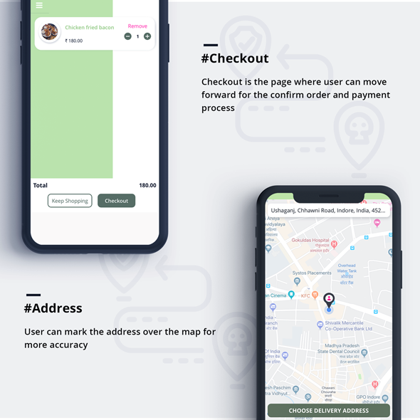 Track order ,Restaurant and Food delivery iPhone Native Application ...