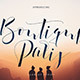 Boutique Paris - Modern Script, Fonts | GraphicRiver