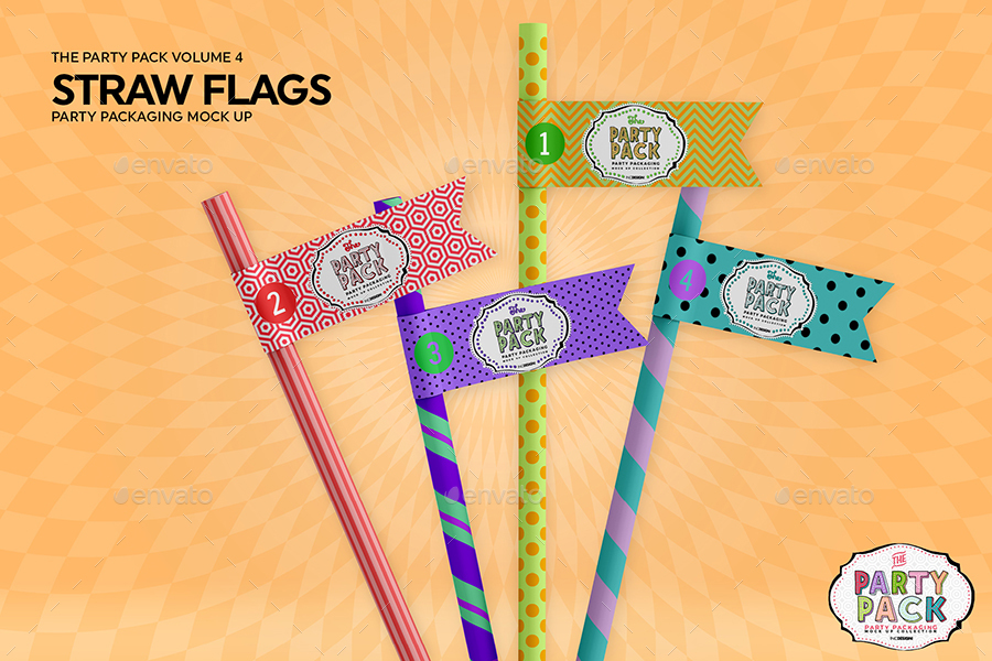 The Party Pack Packaging MockUps 4, Graphics | GraphicRiver