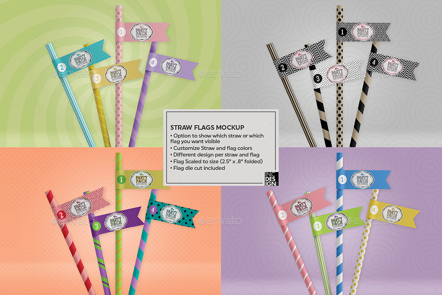 The Party Pack Packaging MockUps 4, Graphics | GraphicRiver