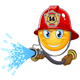 Fireman Emoticon, Vectors | GraphicRiver