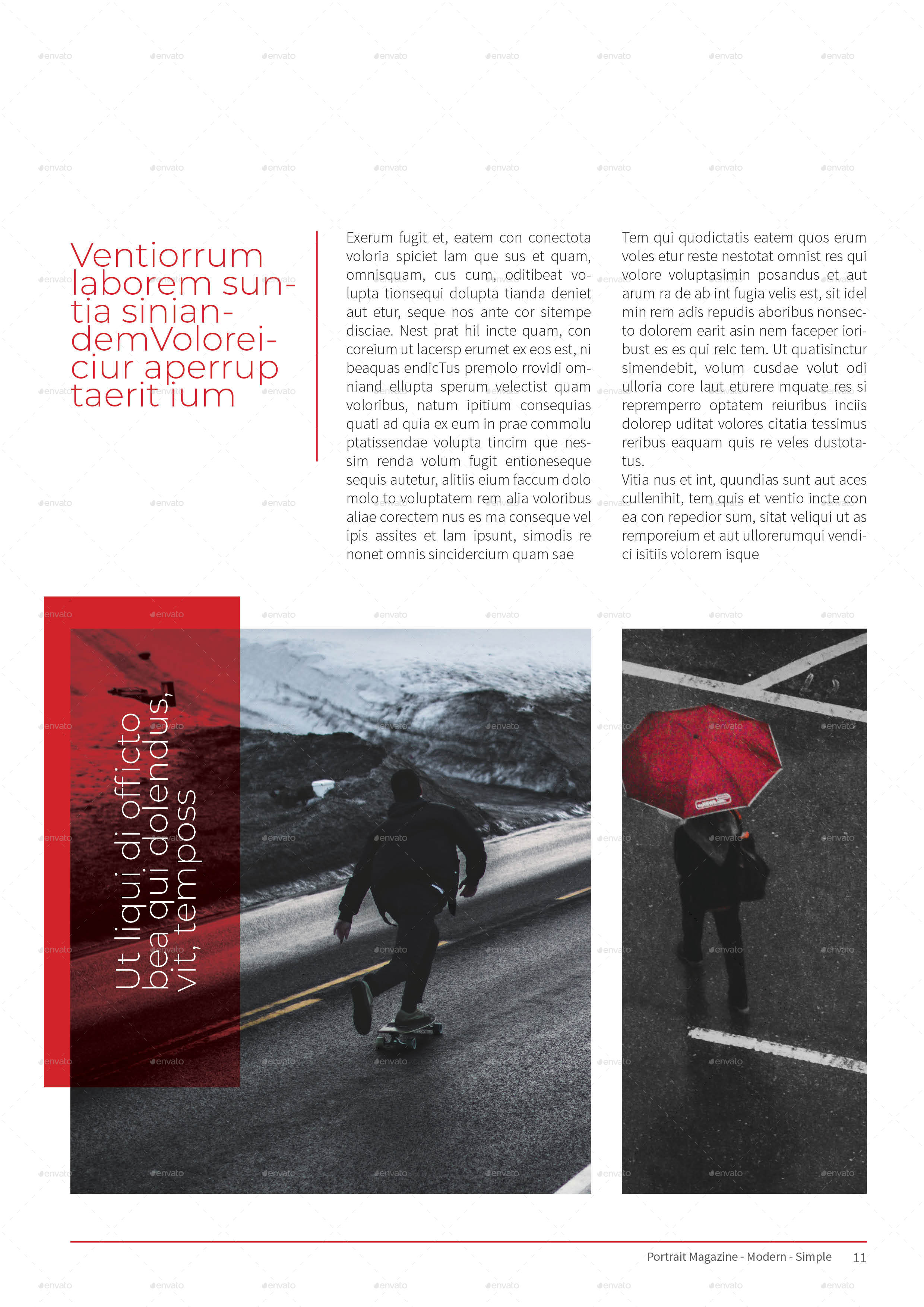 Question Magazine Template, Print Templates | GraphicRiver