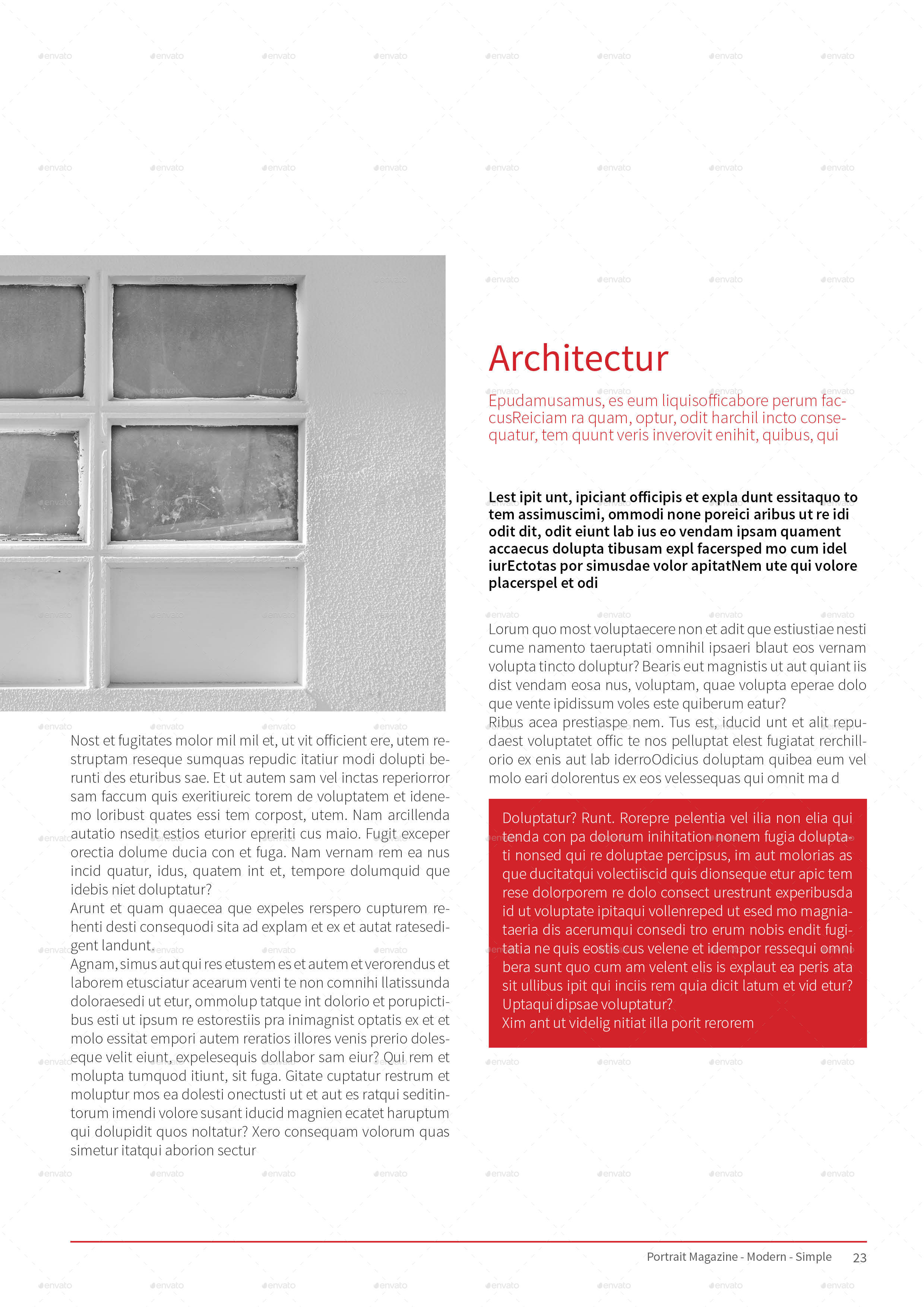 Question Magazine Template, Print Templates | GraphicRiver