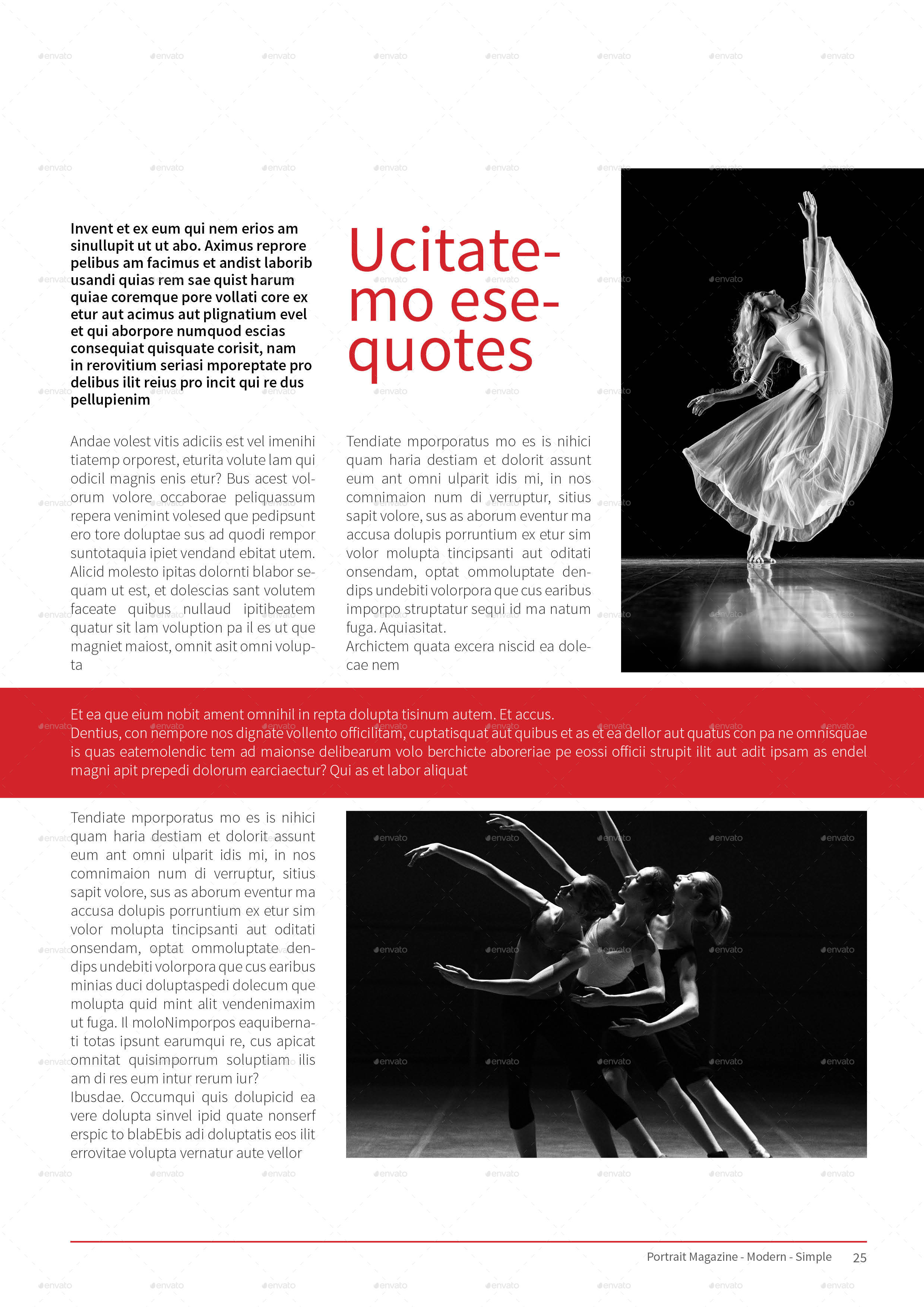 Question Magazine Template, Print Templates | GraphicRiver