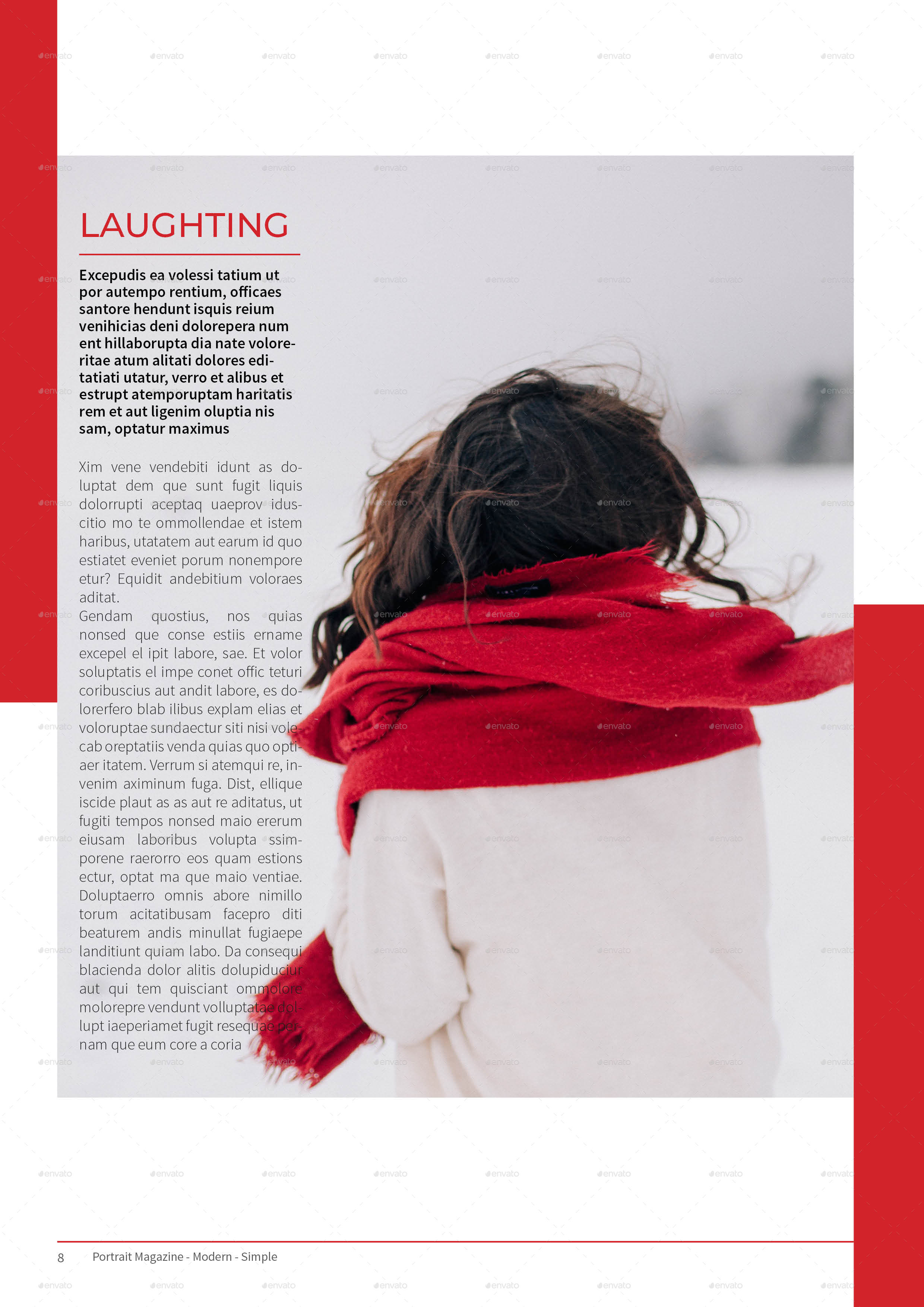 Question Magazine Template, Print Templates | GraphicRiver