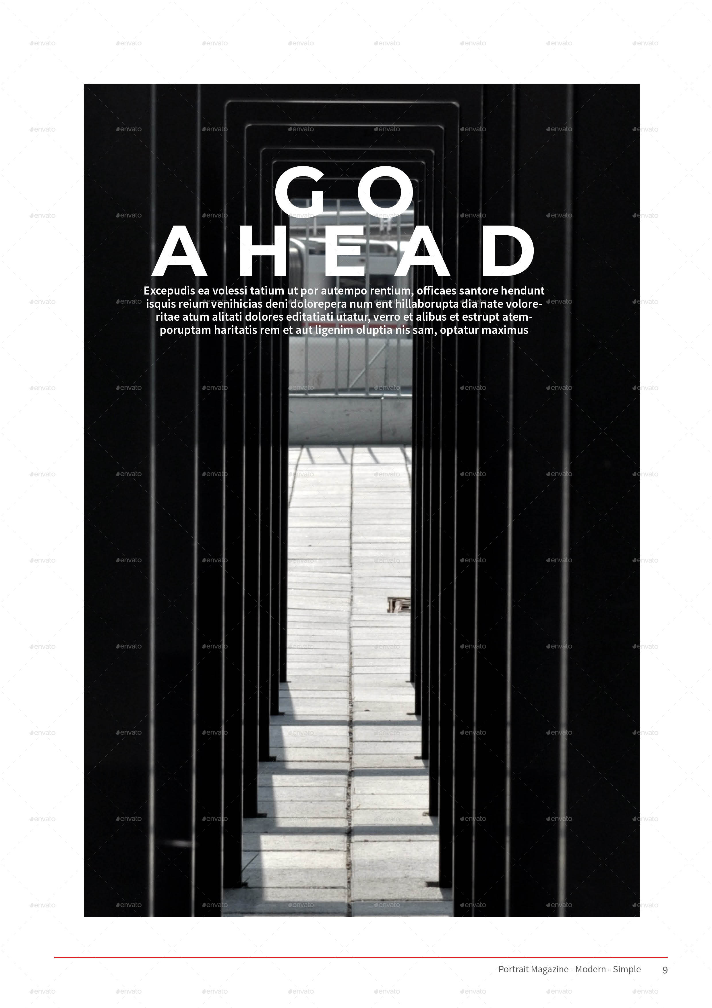 Question Magazine Template, Print Templates | GraphicRiver