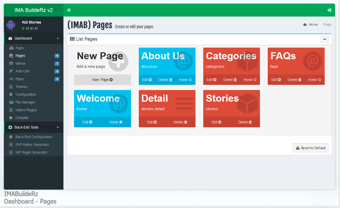 IMABuildeRz 3 - Ionic Mobile App Builder + Code Generator by CodeGenerator