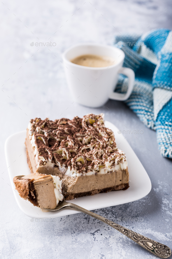 Portion of semifreddo cake Stock Photo by Merinka | PhotoDune