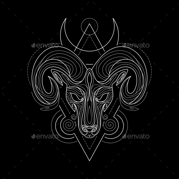 Zodiac Sacred Geometry Style, Vectors | GraphicRiver